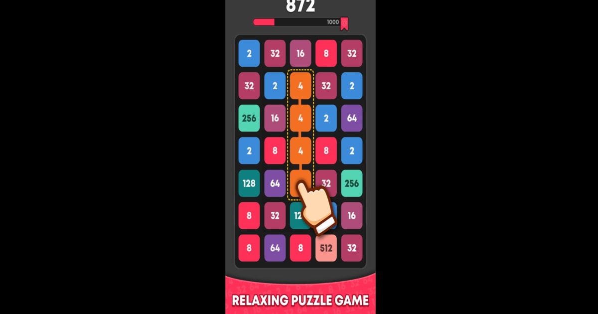 Download & Play Number Match: 2048 Puzzle on PC & Mac (Emulator)