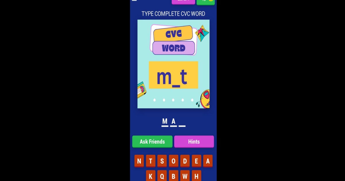 Trivia Expert: CVC Words Game - 下載遊玩 PC 或 Mac 版本 (模擬器)