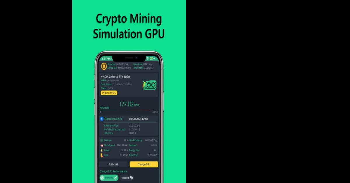 Скачайте и запустите Crypto Mining Simulation GPU на ПК или Mac (Эмулятор)