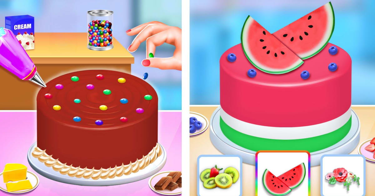 Download & Play Birthday Cake Maker: Cake Game on PC & Mac (Emulator)