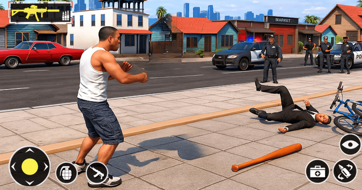 Downloaden & Spielen von Real Gangster :Mafia Simulator auf PC & Mac ...