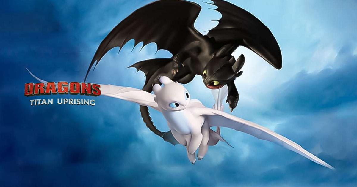 Dragons And Titans Wallpaper