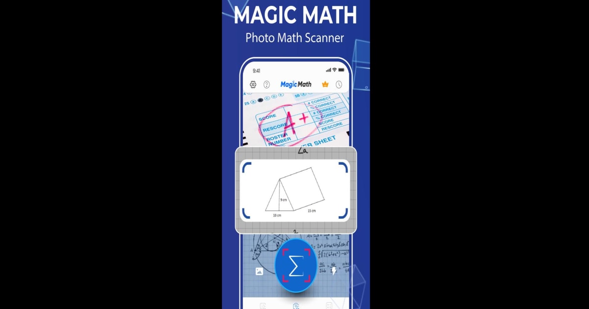 Download and run Magic Math- Photo Math Scanner on PC & Mac (Emulator)
