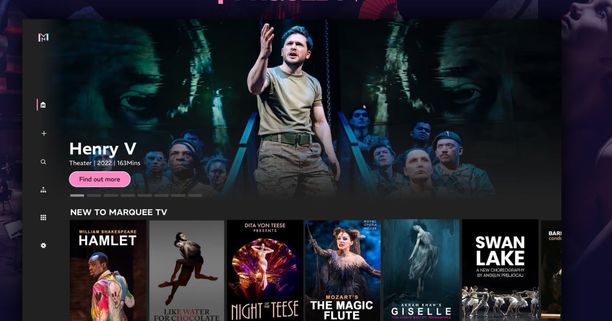 Download and run Marquee TV - Arts on Demand on PC & Mac (Emulator)