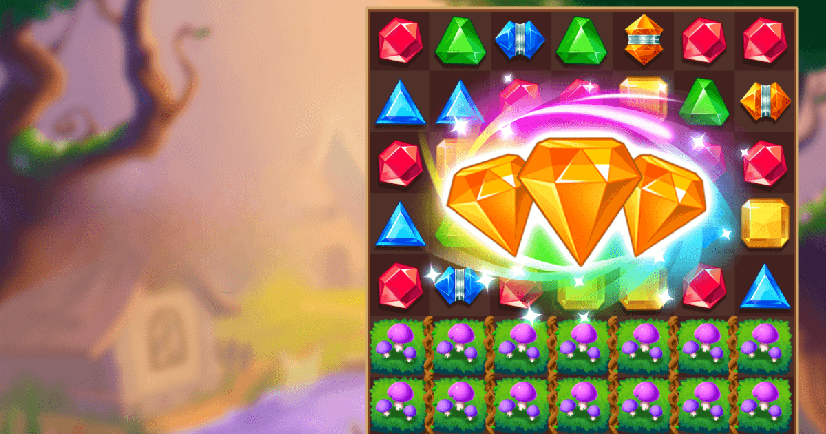 Download & Play Jewels Original - Match 3 Game on PC & Mac (Emulator)