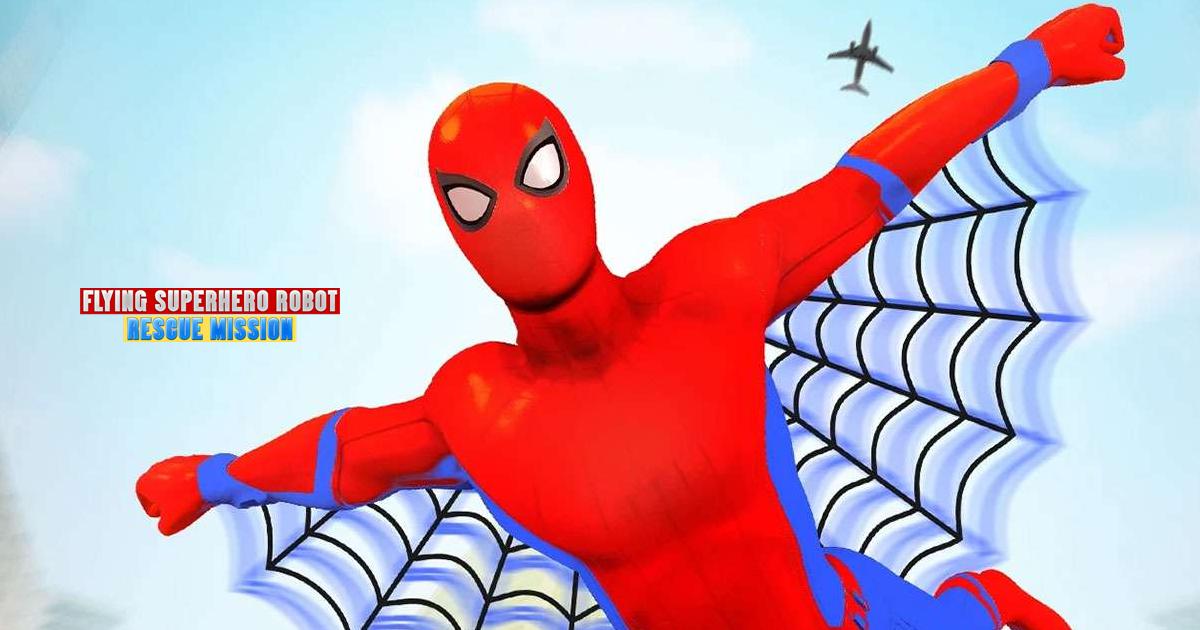 Flying Superhero Robot Games - 下載遊玩 PC 或 Mac 版本 (模擬器)