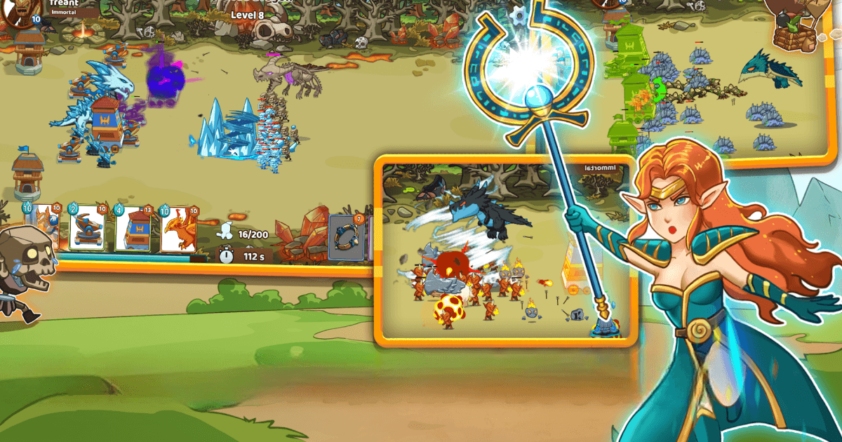 Download & Play Mega War - Clash of Legions on PC & Mac (Emulator)