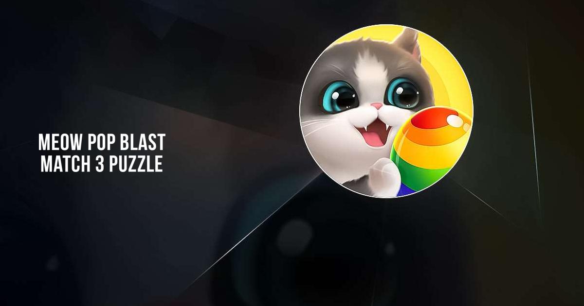 Download & Play Meow Pop Blast- Match 3 Puzzle on PC & Mac (Emulator)