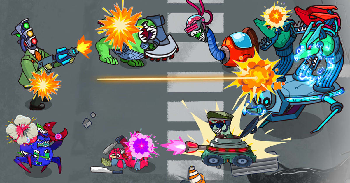 Download & Play Merge Fight: Grim & Zombie War on PC & Mac (Emulator)