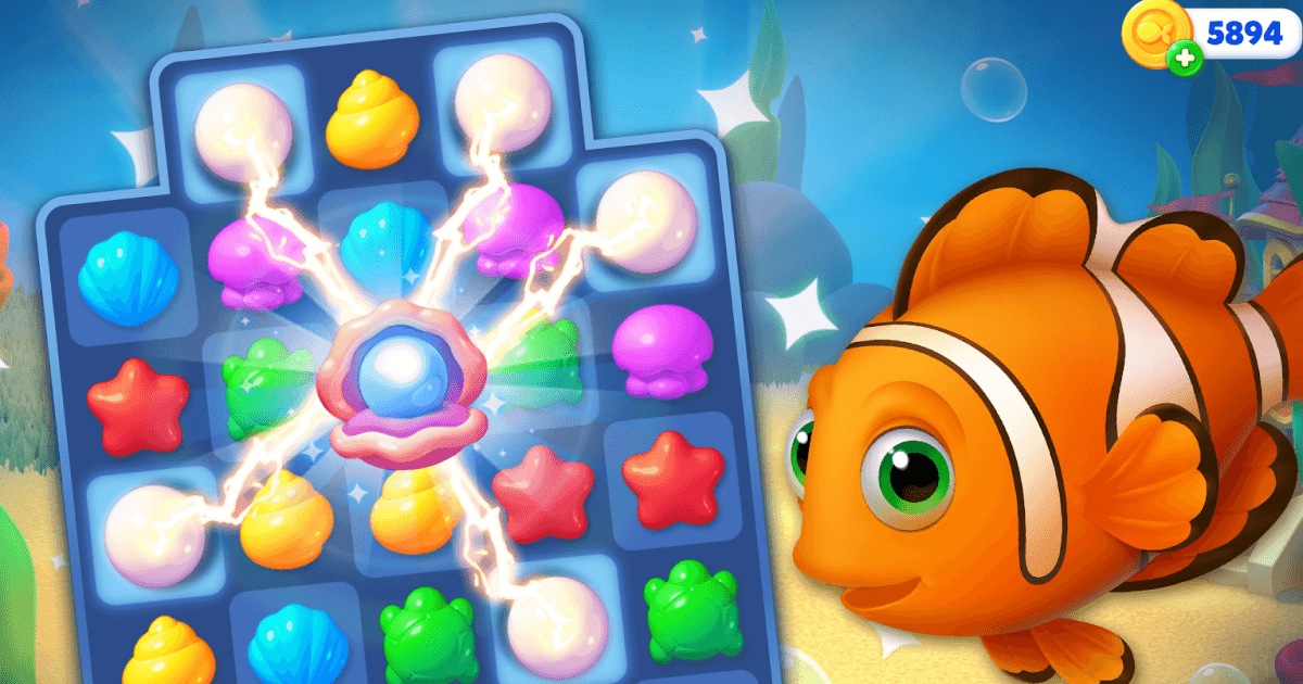 Download & Play Aqua Match on PC & Mac (Emulator)