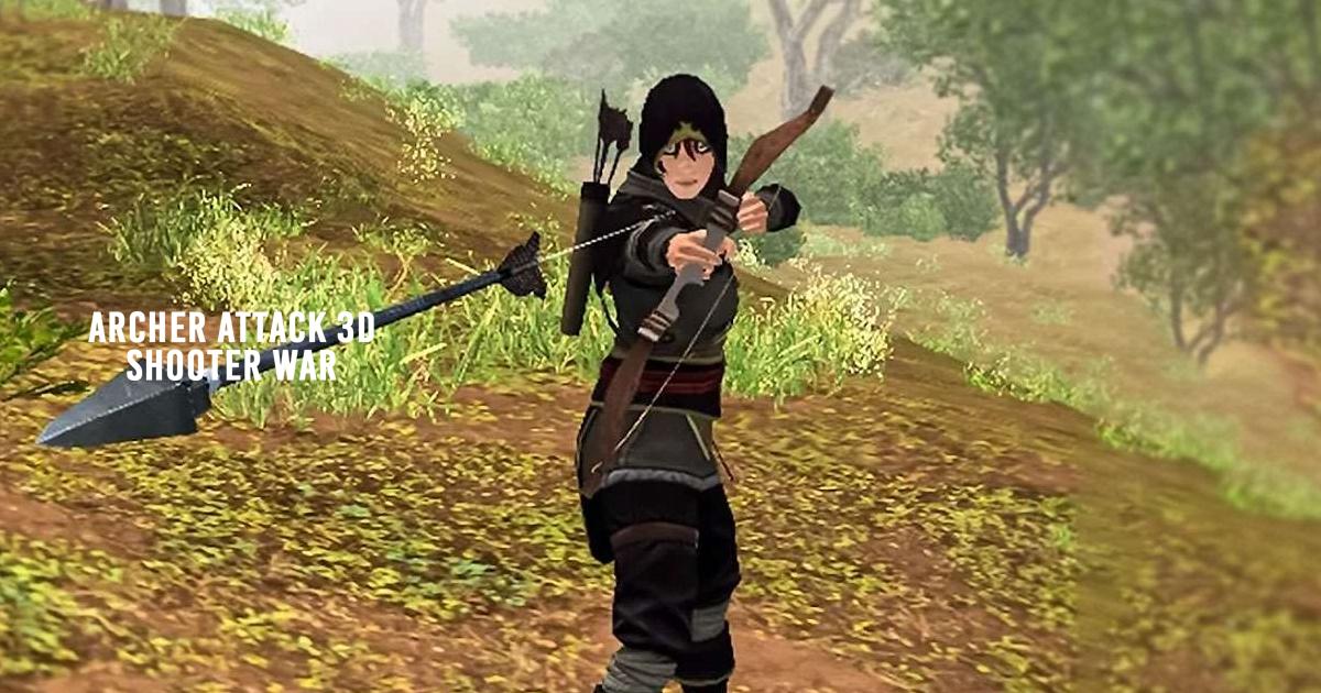 Scarica e gioca a Archer Attack 3D: Shooter War su PC e Mac (Emulatore)