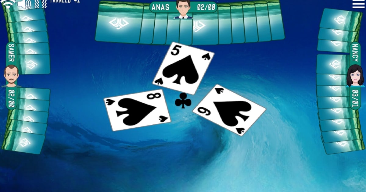 Download & Play Golden Card Games Tarneeb Trix on PC & Mac (Emulator)