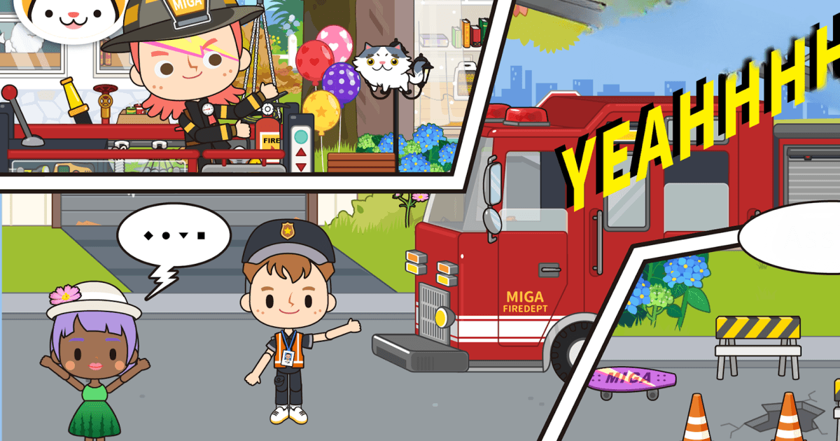 Download and run Miga Town: My Fire Station on PC & Mac (Emulator)