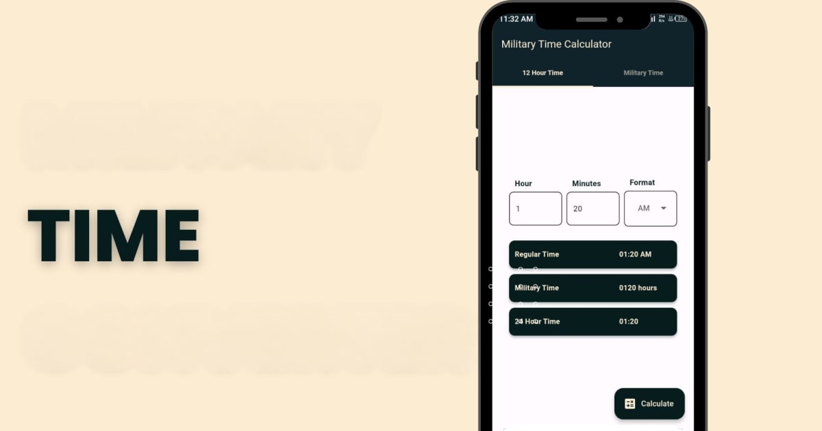 Download and run Military Time Converter on PC & Mac (Emulator)