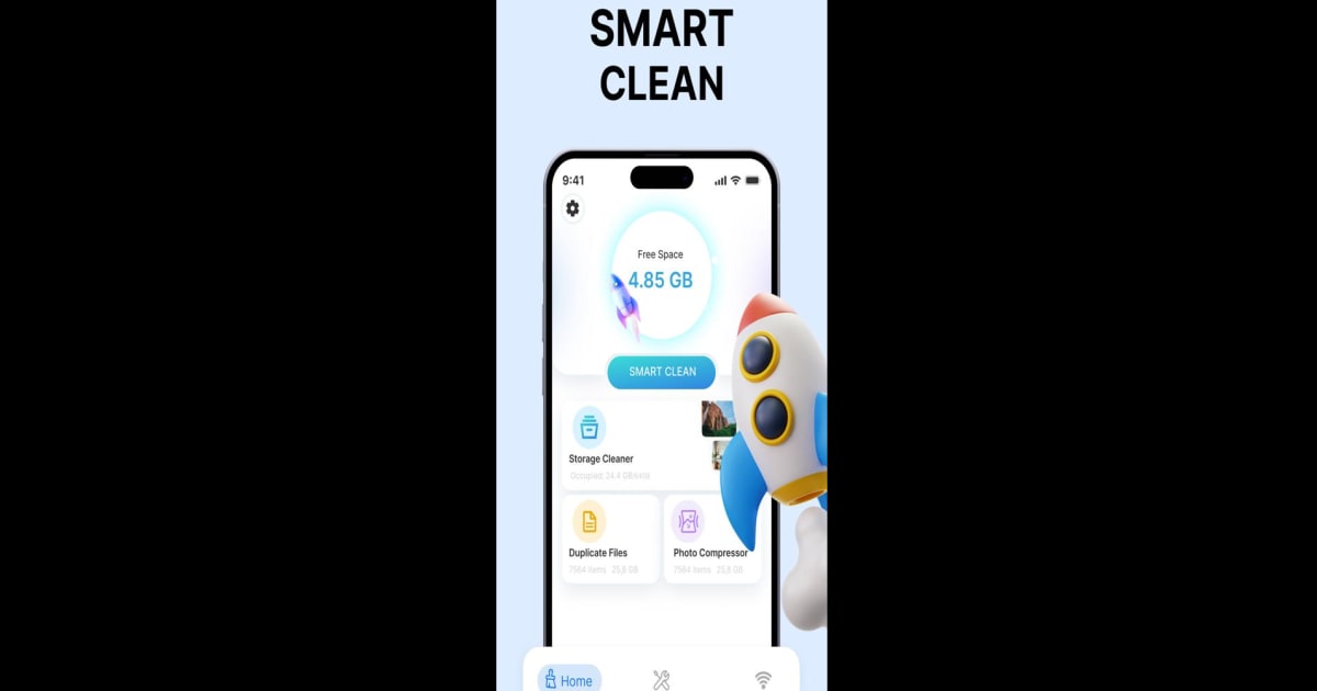 Baixe e rode Phone Cleaner - Junk Clean no PC e Mac (emulador)