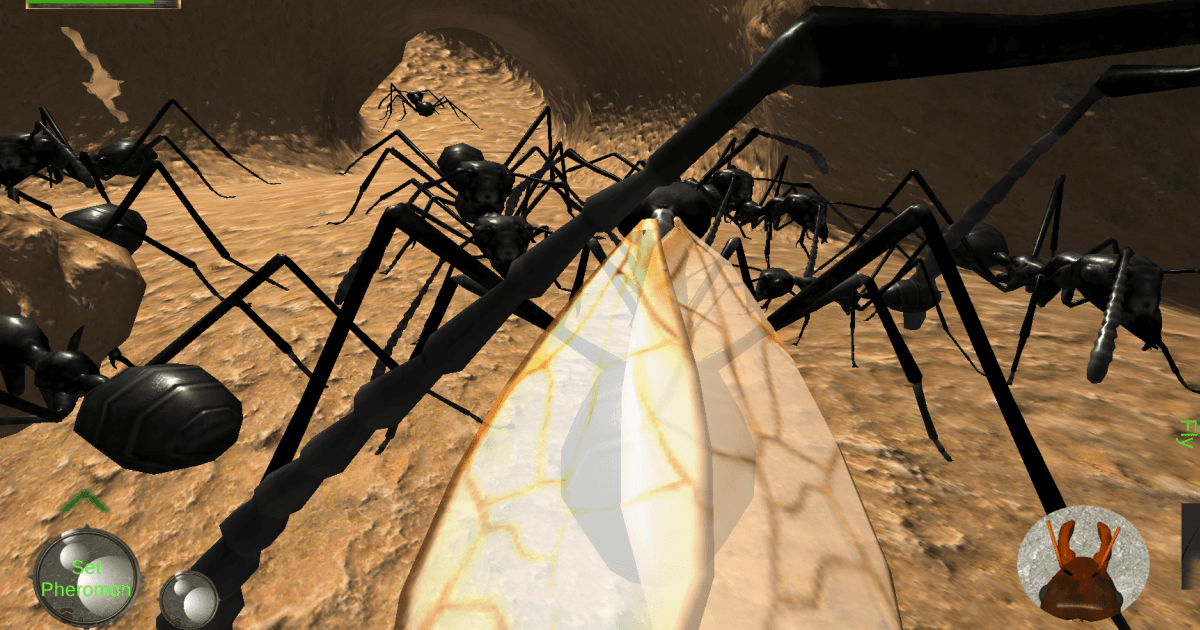Downloaden & Spielen von Ant Simulation 3D Full auf PC & Mac (Emulator)