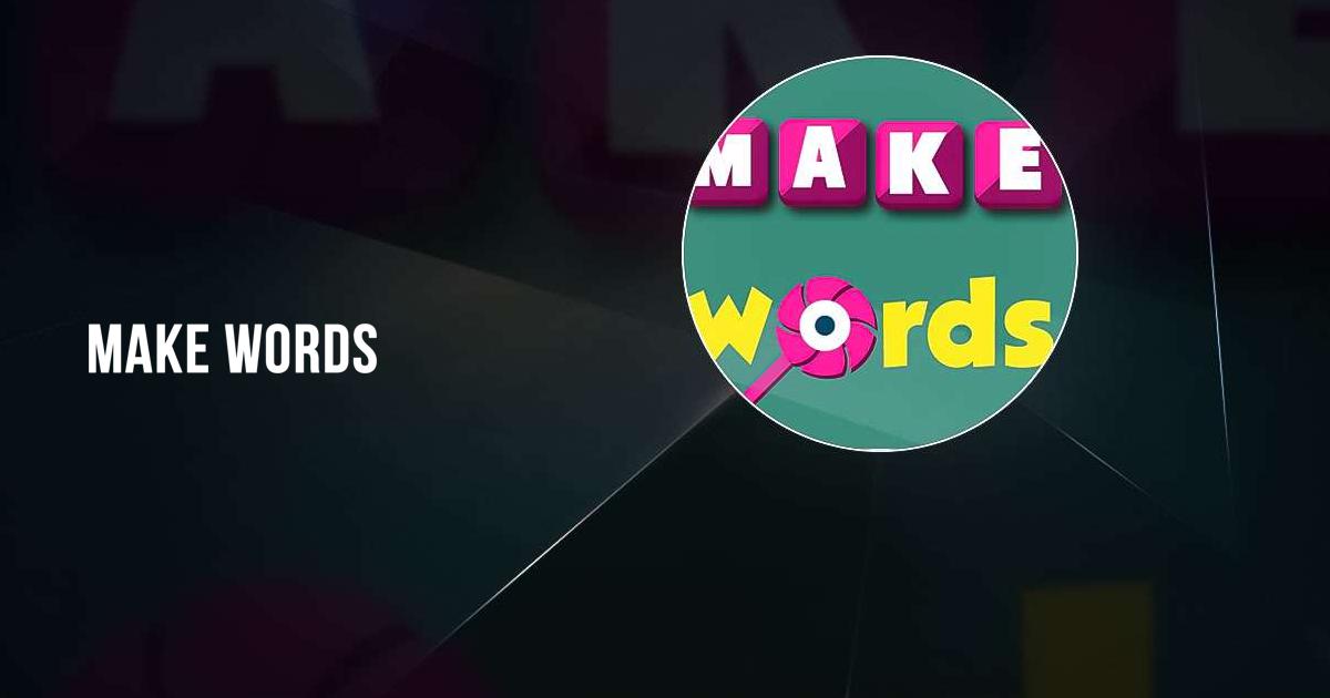 Download & Play Make Words on PC & Mac (Emulator)