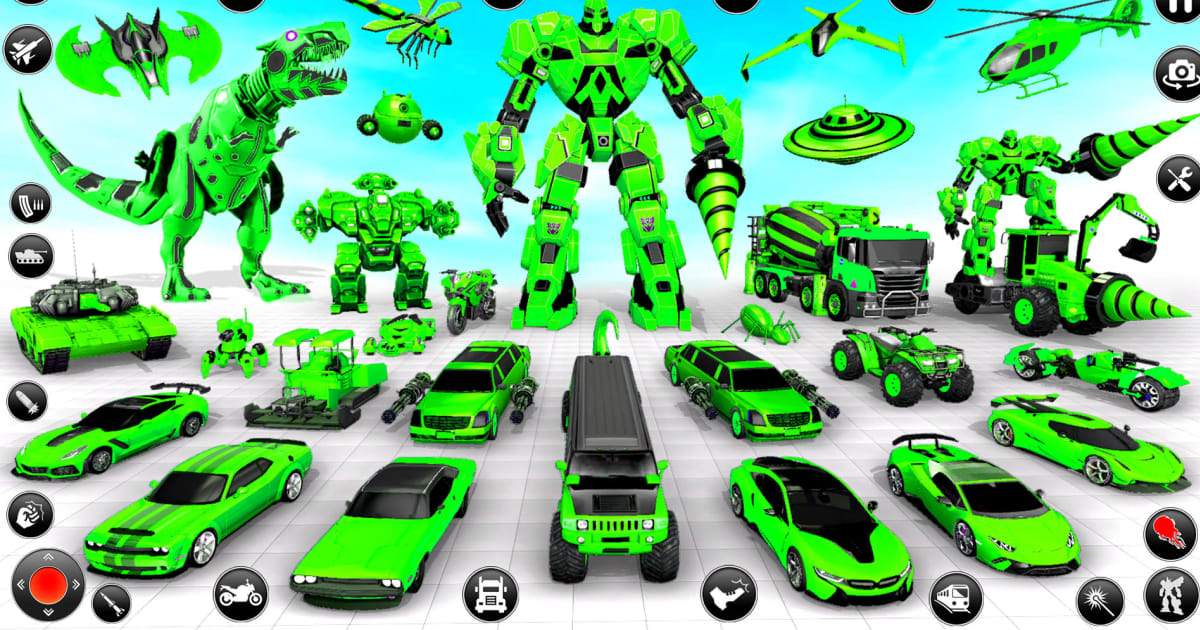 Download & Play Dino Car Robot Transform Games on PC & Mac (Emulator)