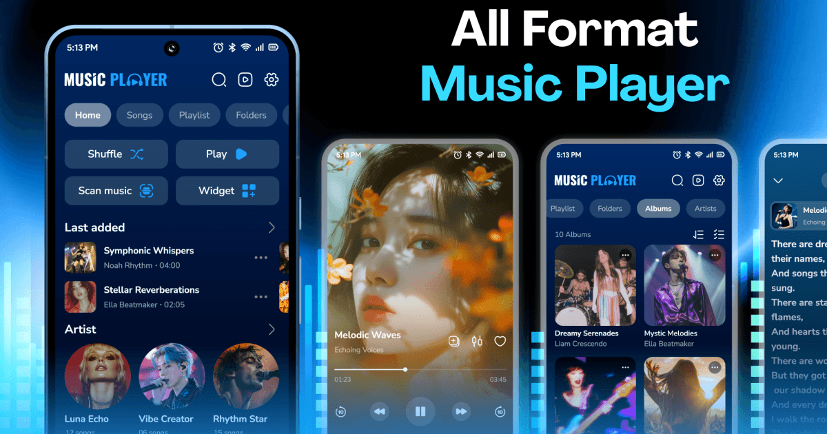 All Music Player & Equalizer yükleyin ve PC & Mac üzerinde çalıştırın ...