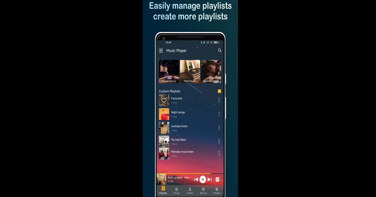Download and run Music Player - Play Mp3 Audio on PC & Mac (Emulator)