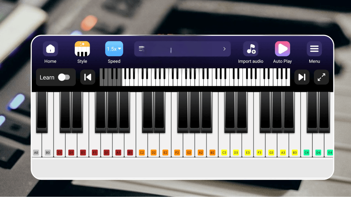 ดาวน์โหลดและใช้งาน Piano Learn Play บนพีซีและแมค (emulator)