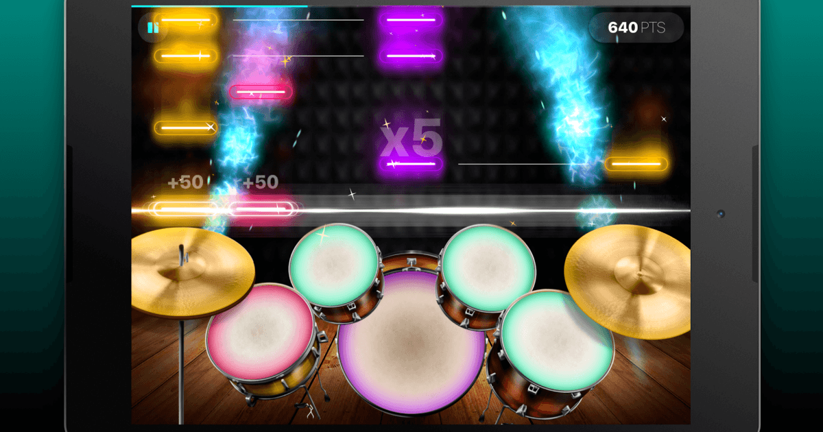 Download and run Drums: real drum set music games to play and learn on ...