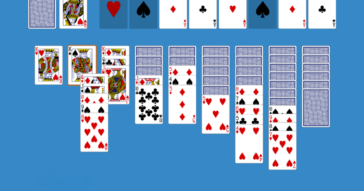 Download & Play Solitaire Klondike Two Decks on PC & Mac (Emulator)
