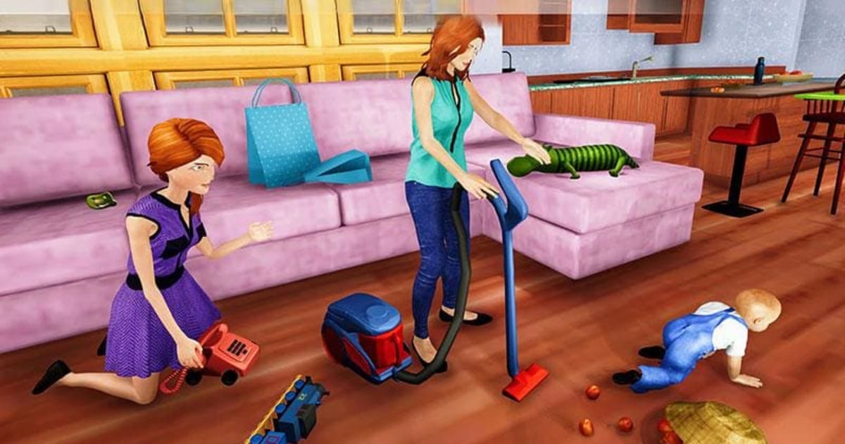 Download & Play New Baby Single Mom Family Adventure on PC & Mac (Emulator)