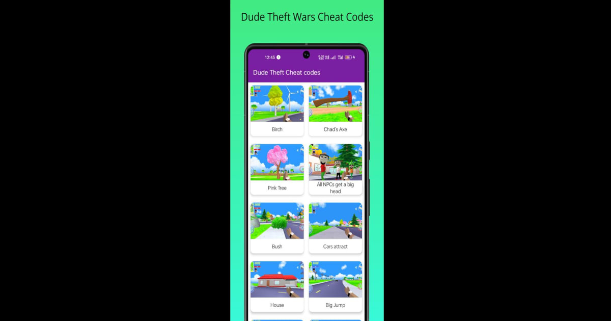 Download and run Dude Cheat Codes on PC & Mac (Emulator)