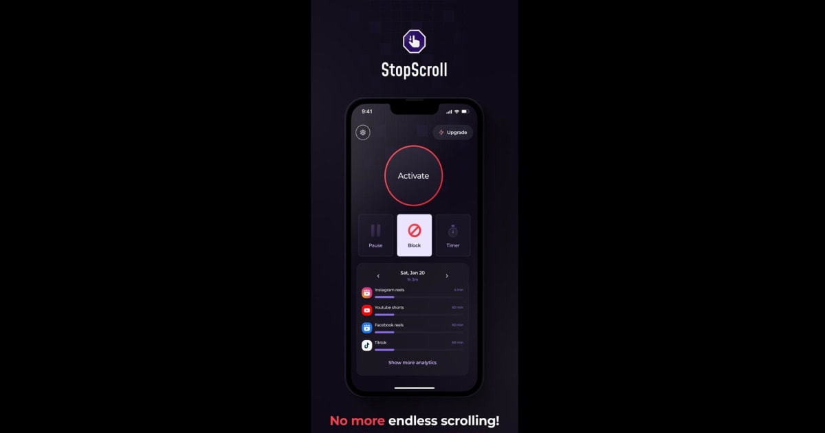Download and run StopScroll: Block Reels/Shorts on PC & Mac (Emulator)