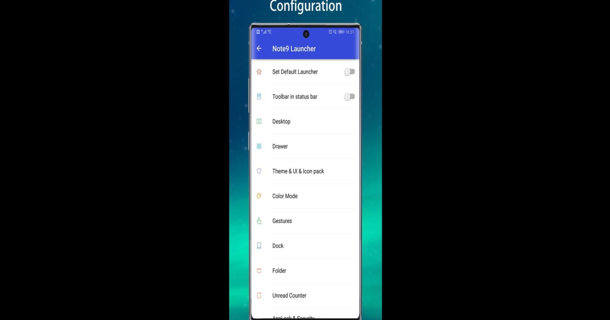 Download and run Cool Note10 Launcher for Galaxy Note,S,A -Theme UI on ...