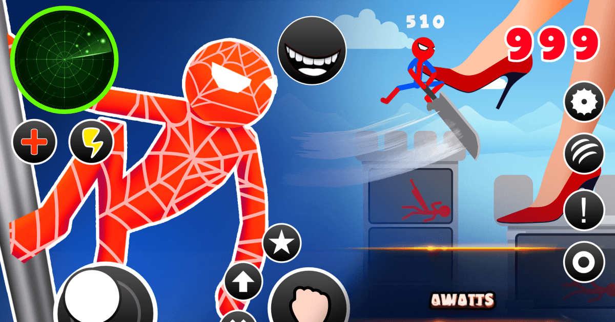 Download & Play Superhero Stickman: Battle RPG on PC & Mac (Emulator)