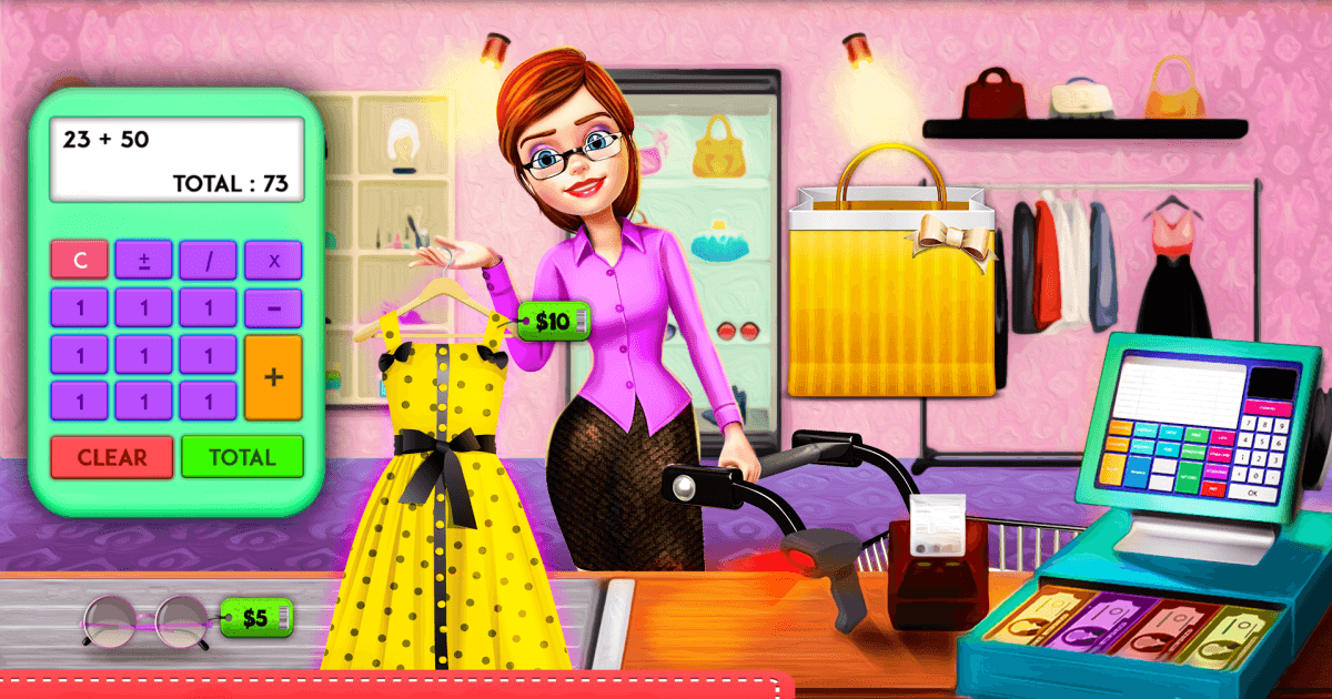 Download & Play Shopping Mall Girl Cashier Game on PC & Mac (Emulator)