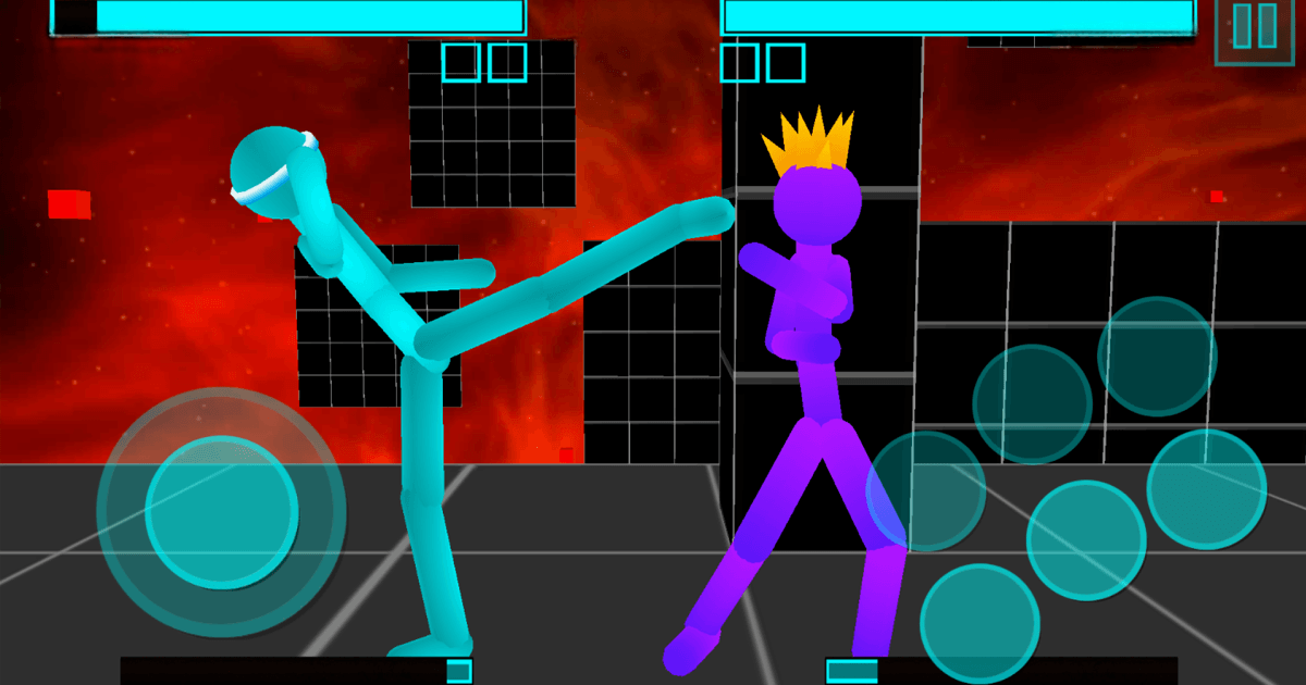 Download & Play Stickman Fighting: Neon Warriors on PC & Mac (Emulator)