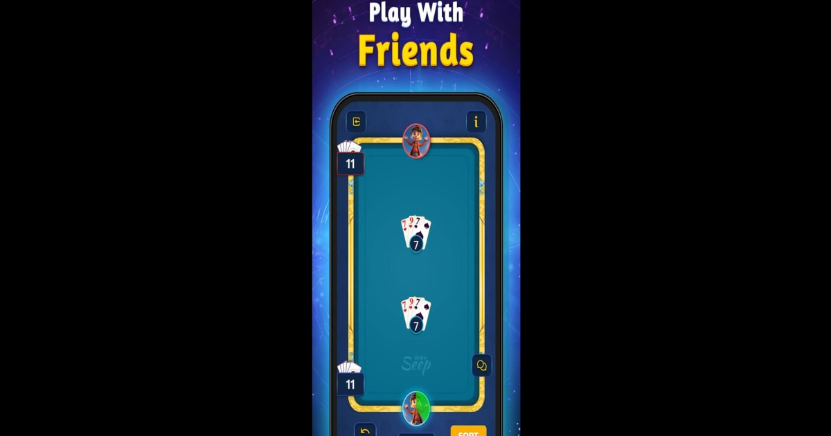 Download & Play Seep by Octro- Sweep Card Game on PC & Mac (Emulator)