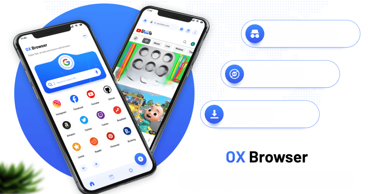 Download and run OX Browser : Faster & Secure on PC & Mac (Emulator)