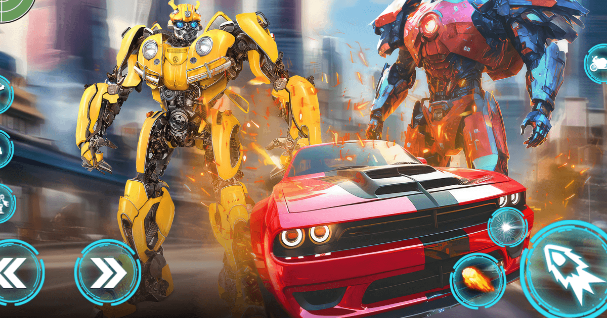 Download & Play Robot Game: Robot Transform 3D on PC & Mac (Emulator)