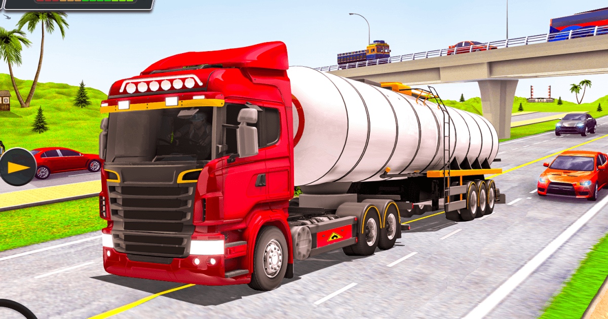 Download & Mainkan Oil Tanker Truck: Driving Game di PC & Mac (Emulator)