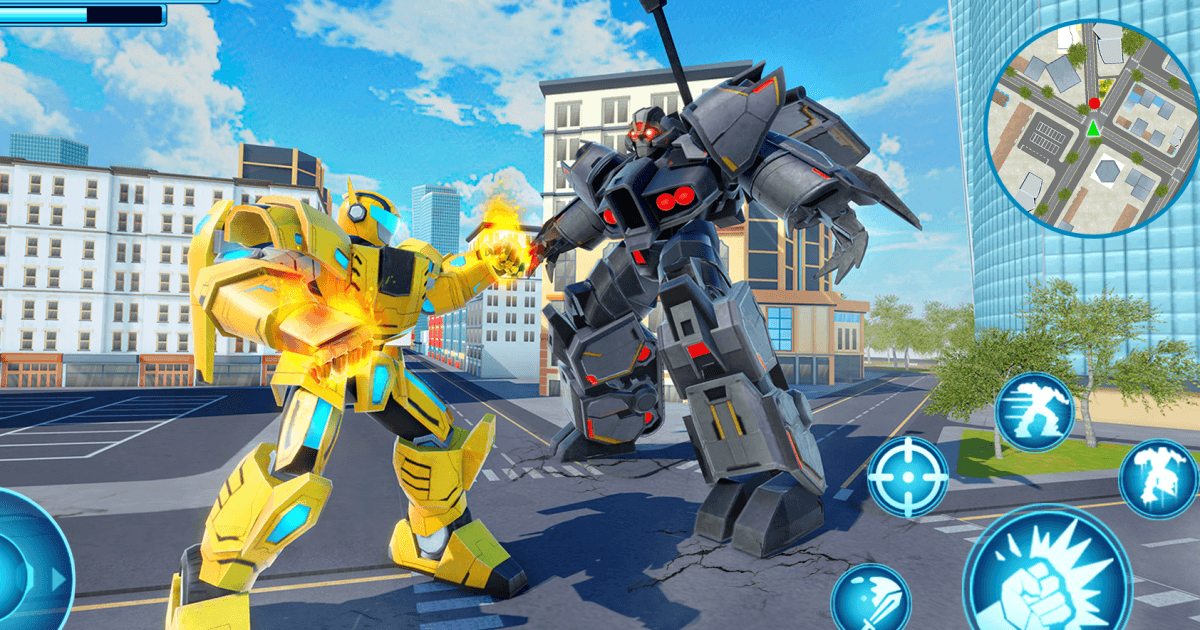 Download & Play Robot Car Transform Fight Game on PC & Mac (Emulator)