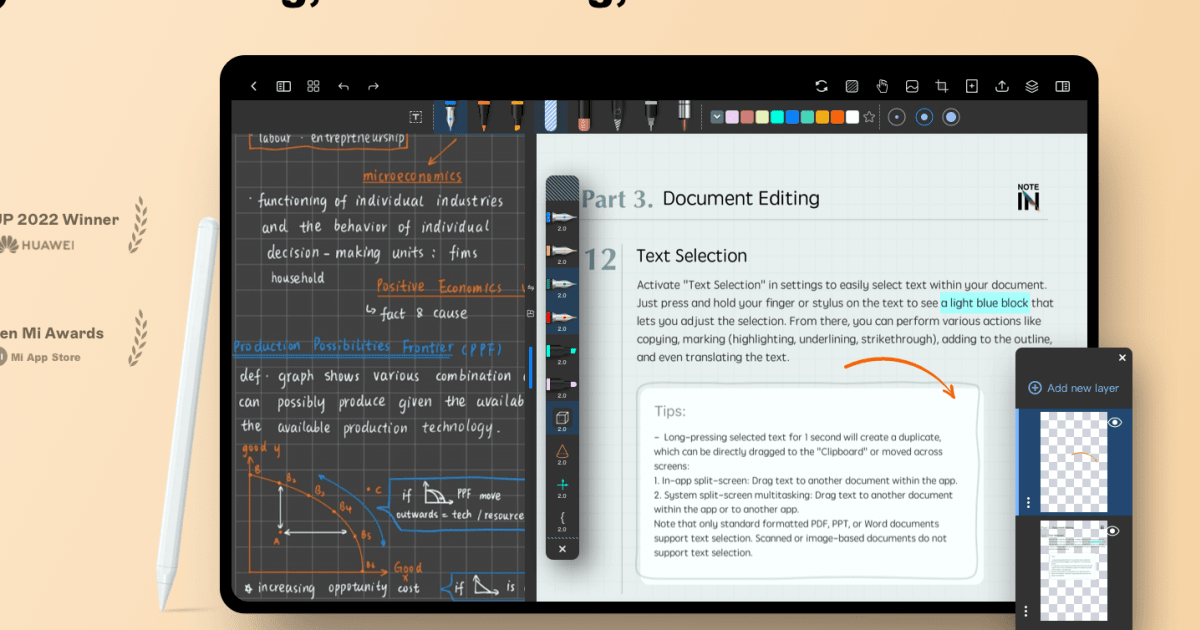 Download and run Notein: Handwriting,Notes,PDFs on PC & Mac (Emulator)
