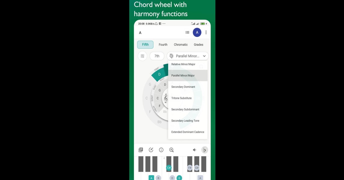 Download and run Chords, Scales, Circle of 5, Harmony, Progressions on ...
