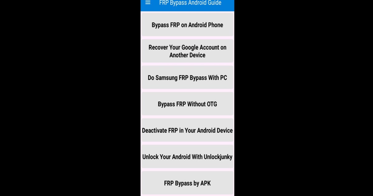 Baixe e rode FRP Bypass Android Guide no PC e Mac (emulador)