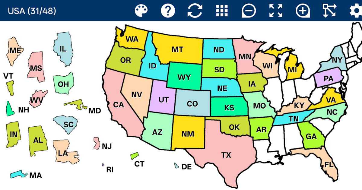 Download & Play USA Map Puzzle on PC & Mac (Emulator)