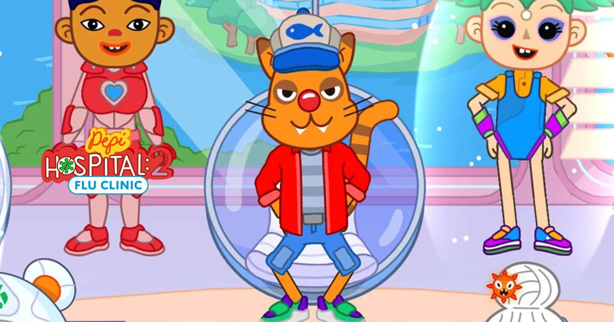 Download & Play Pepi Hospital 2: Flu Clinic on PC & Mac (Emulator)