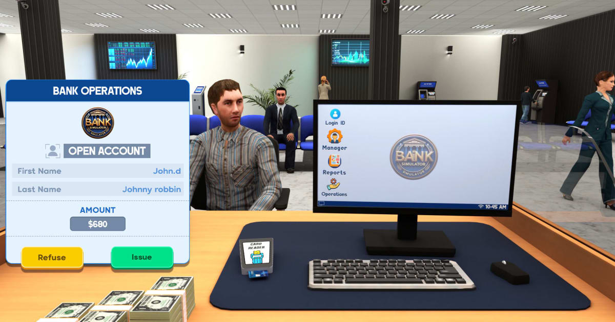 Baixar & Jogar Bank Simulator Money Business no PC & Mac (Emulador)