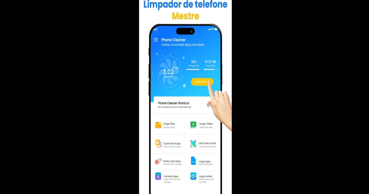 Baixe e rode Phone Cleaner & Junk Cleaner no PC e Mac (emulador)