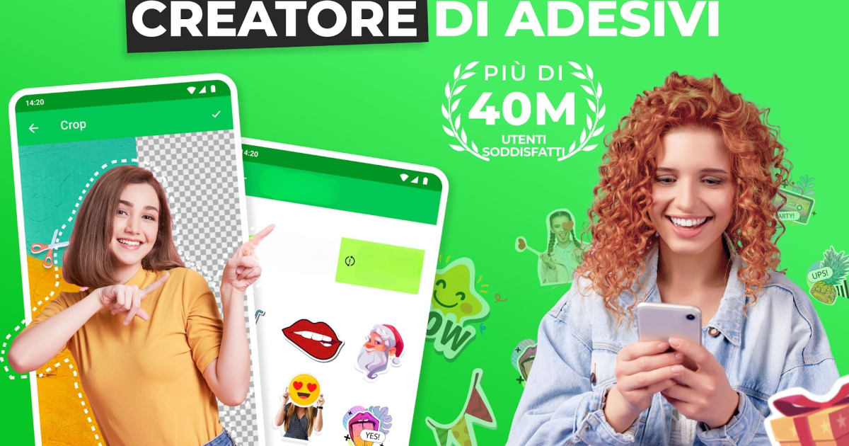Scarica ed avvia Crea sticker personalizzati su PC e Mac (emulatore)