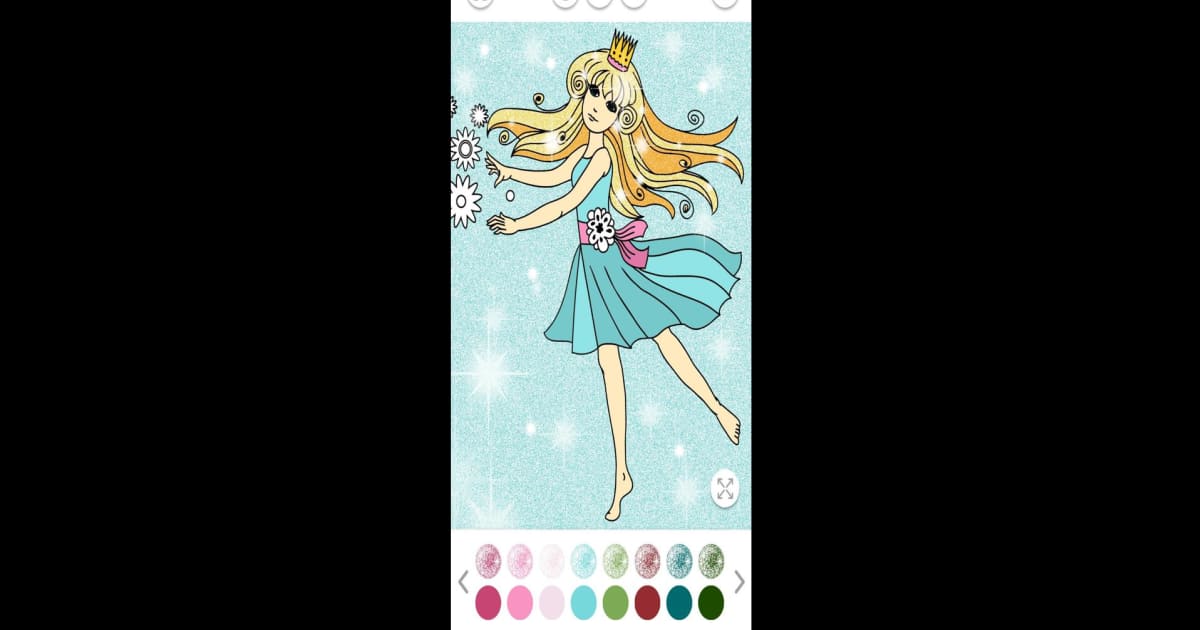 Download and run Princess Coloring Book Glitter on PC & Mac (Emulator)