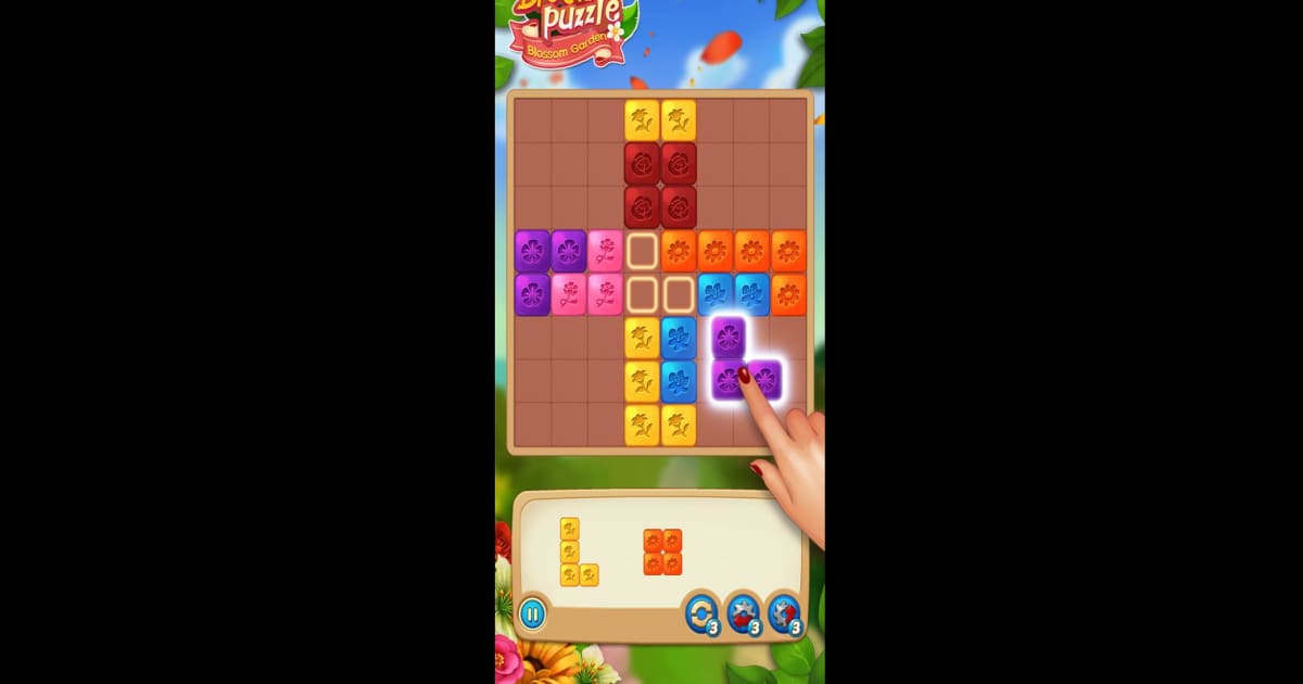 Download & Play Block Puzzle: Blossom Garden on PC & Mac (Emulator)