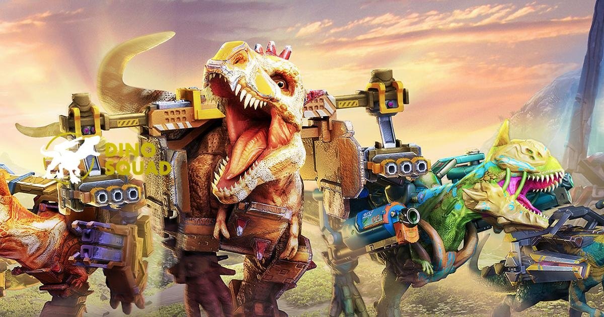 حمل والعب Dino Squad: Dinosaur Shooter على الكمبيوتر والماك (المحاكي)